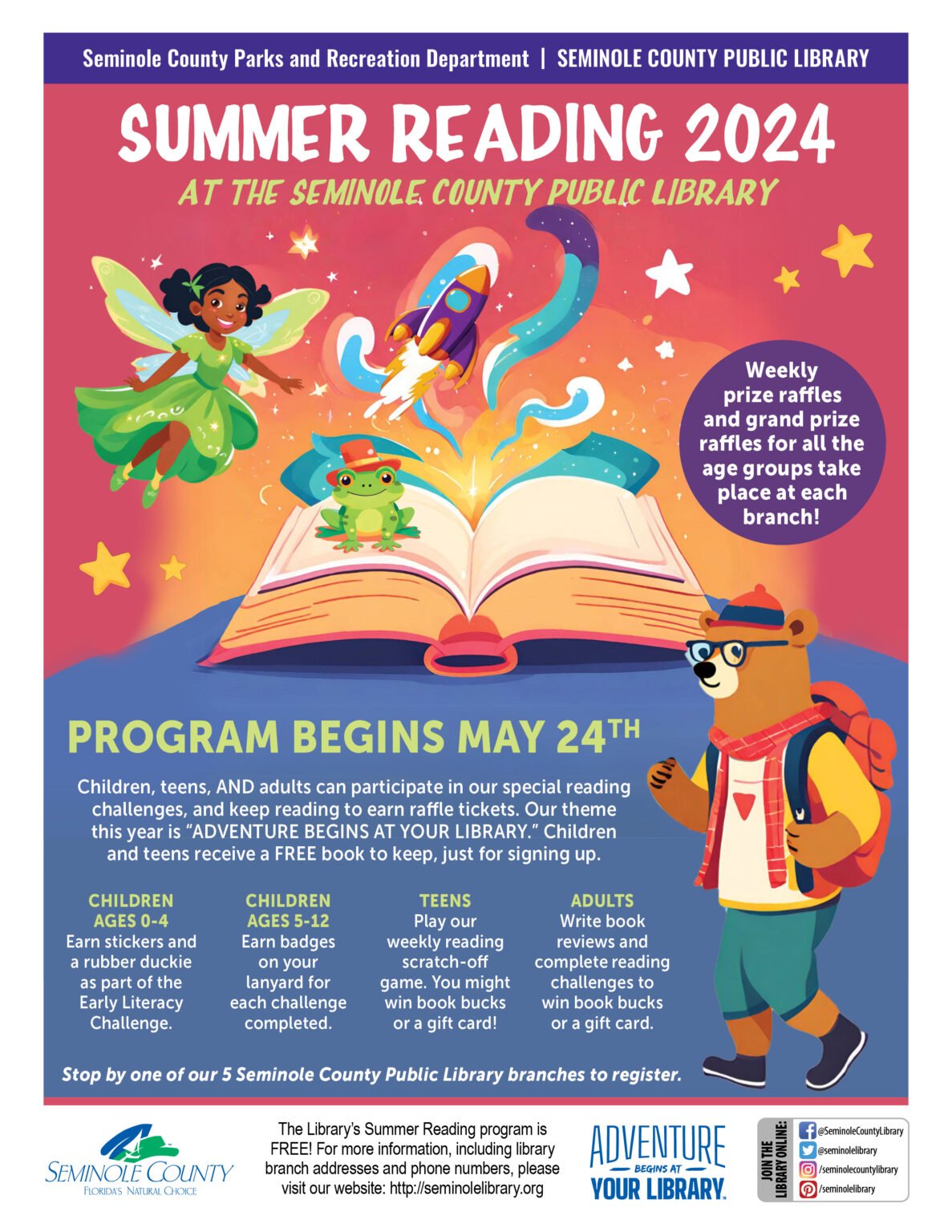 Summer Reading Programs for Kids in Orlando (2024) - Orlando Parenting ...
