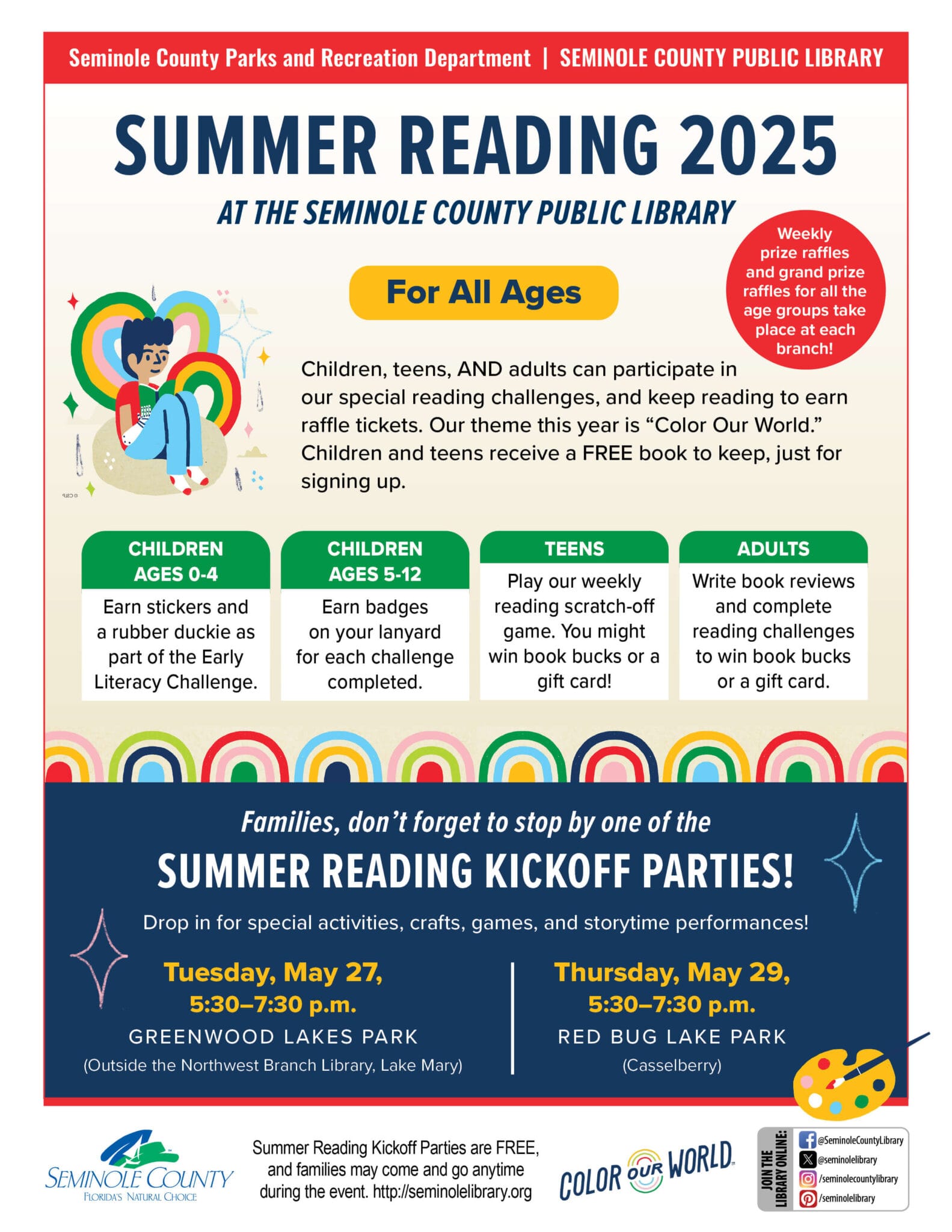 Summer Reading Programs for Kids in Orlando (2025) - Orlando Parenting ...
