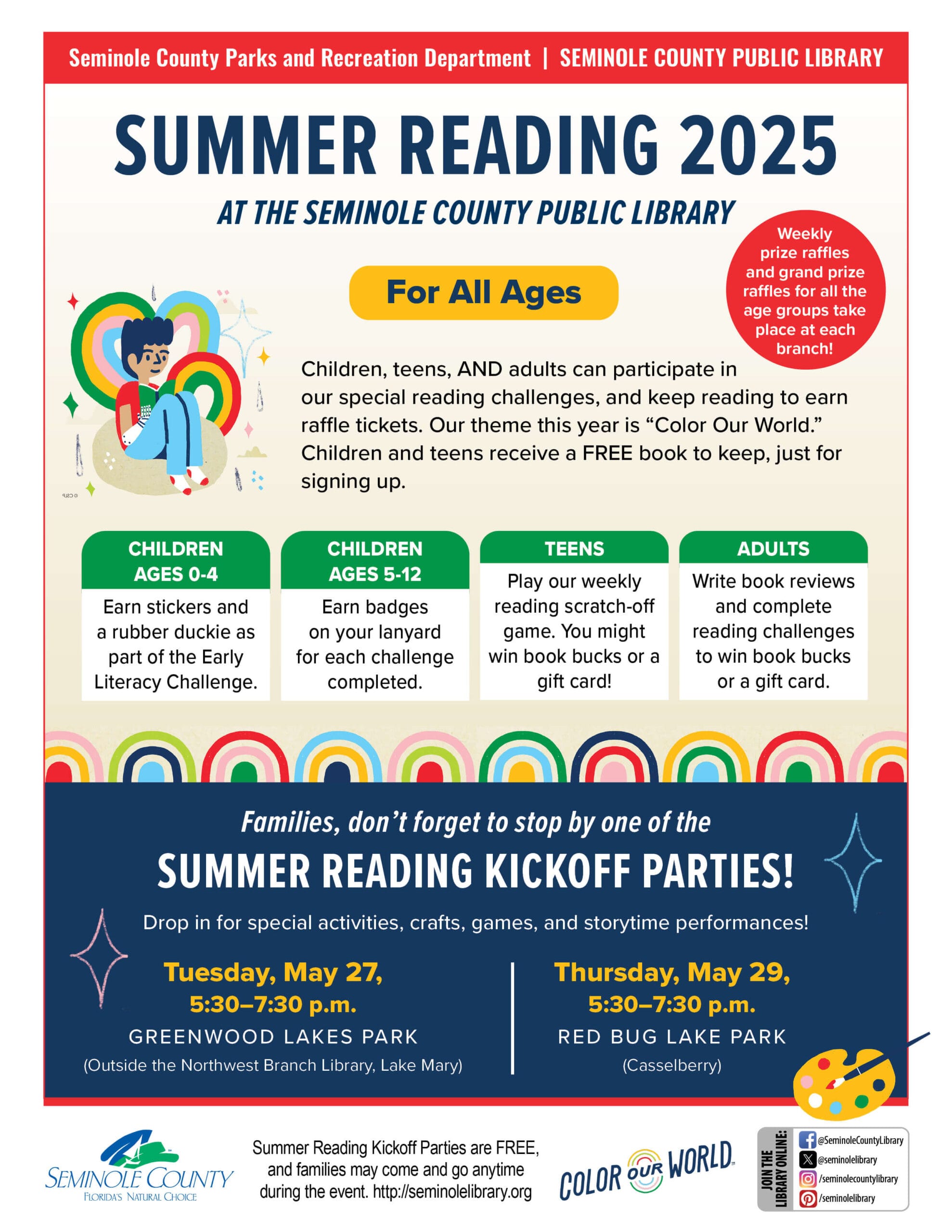 Summer Reading Programs for Kids in Orlando (2025) - Orlando Parenting ...